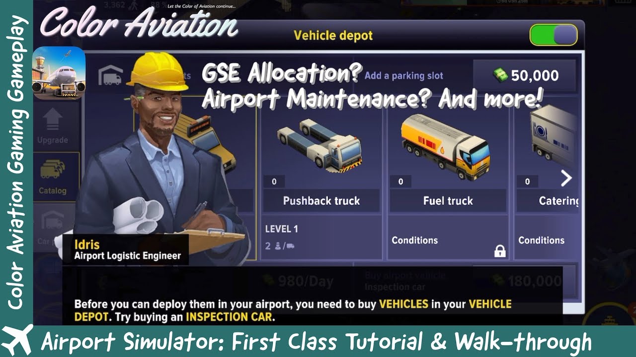 Airport Simulator First Class with iPad Mini 6 Tutorial for Vehicle ...