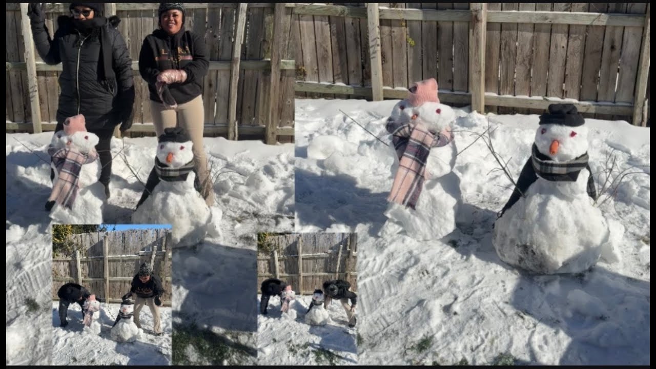 The Best Way To Build A Snowman With Me - YouTube