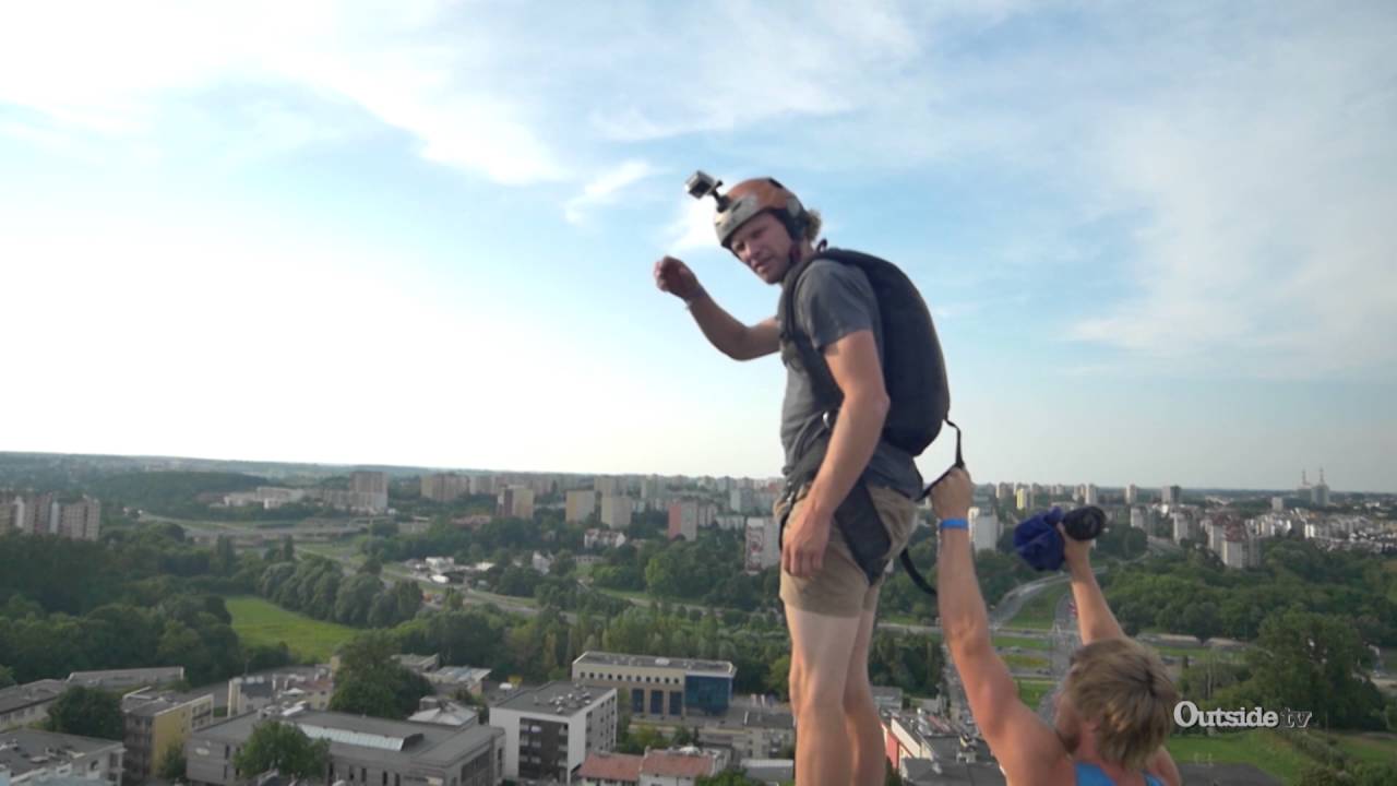 "Sketchy" Andy Lewis' Lowest BASE Jump | Epic TV - YouTube