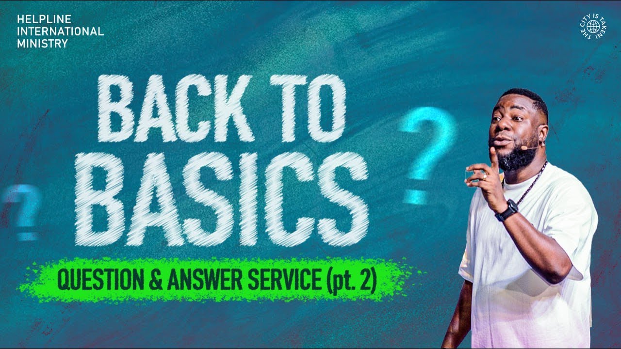 Question And Answer Service 2 (Back To Basics) | Rev. Craig ...