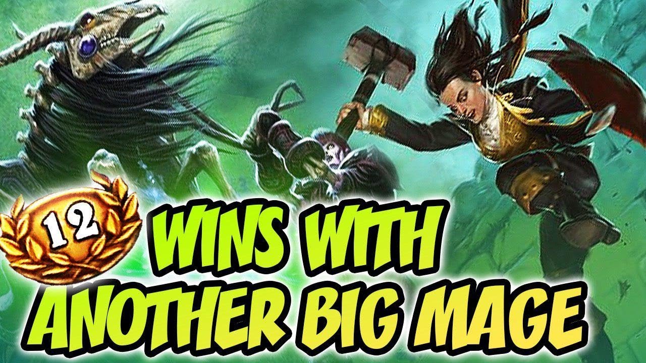 12 Wins With Another Big Mage - YouTube