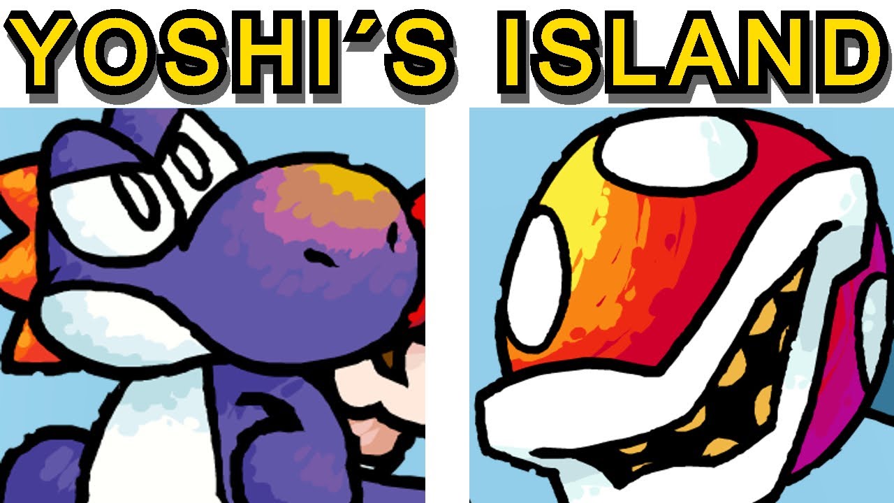 Friday Night Funkin' MOD-La Isla de Yoshi: el ombligo de Naval /FNF Mod ...