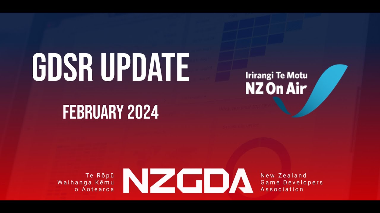NZGDA presents GDSR update from NZ on Air | February 2024 - YouTube