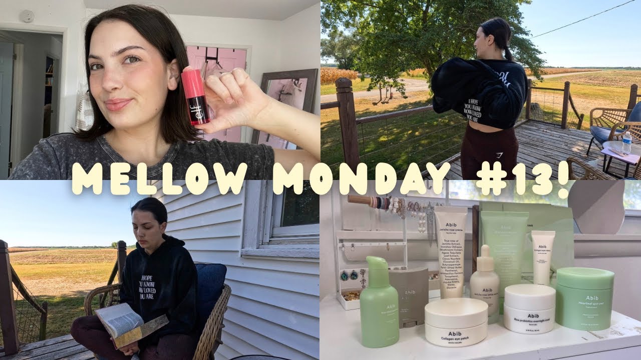 slow morning + day in my life 🍂🧸 *Mellow Monday #13* - YouTube