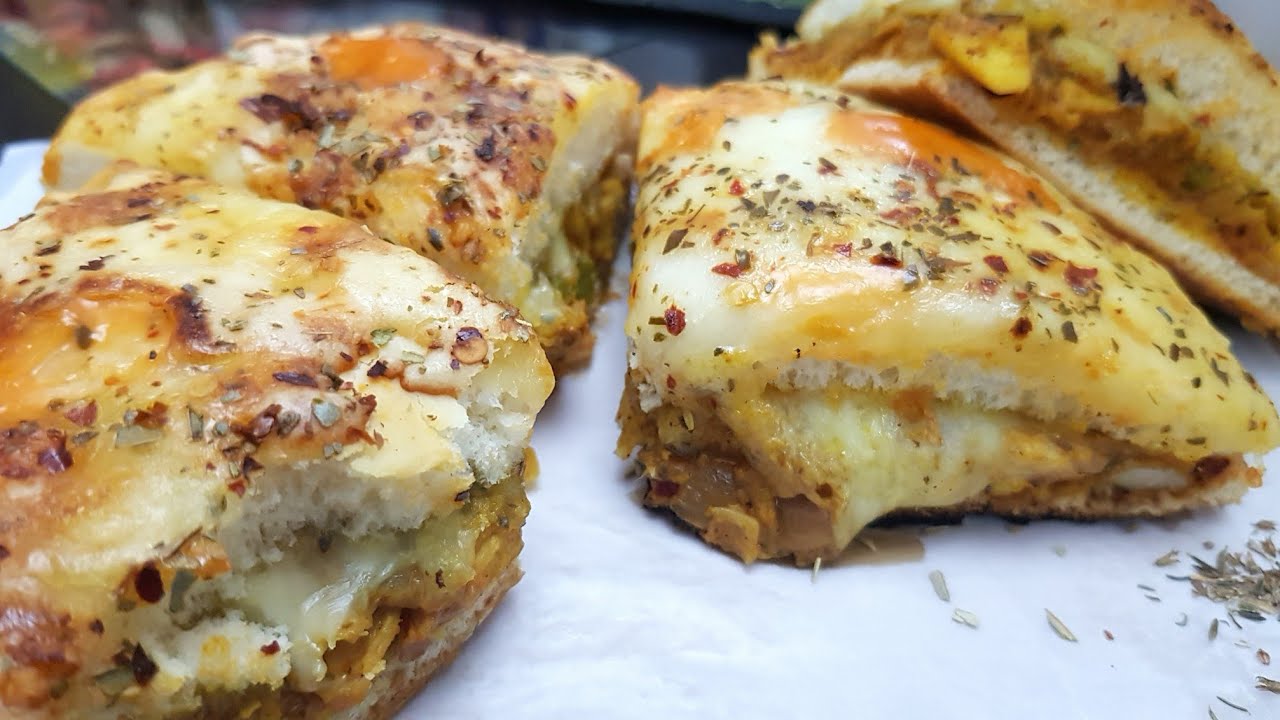 PIZZA SHAWARMA/CHEESY YUMMY TASTY/QUICK RECIPE - YouTube