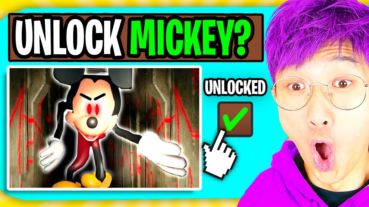 UNLOCKING MICKEY.AVI In POPPY PLAYTIME!? (NEW SECRET SKIN!) - YouTube