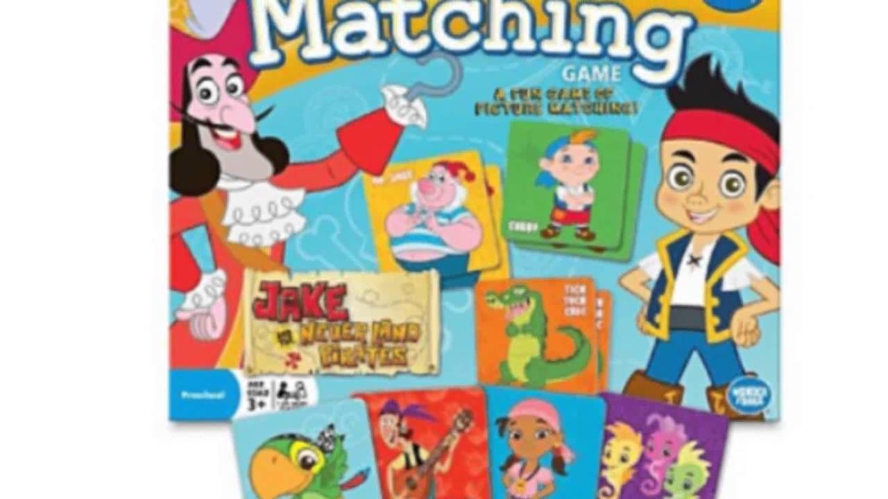 Jake And The Never Land Pirates Matching Game - YouTube