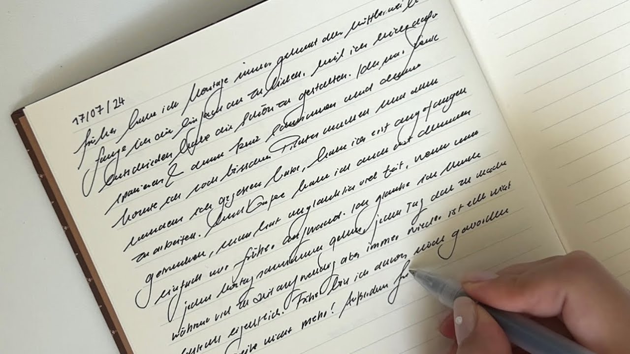 How to improve your handwriting - YouTube