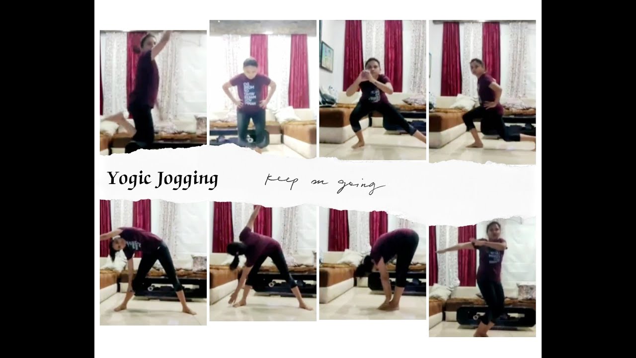 Yogic Jogging Exercise - YouTube