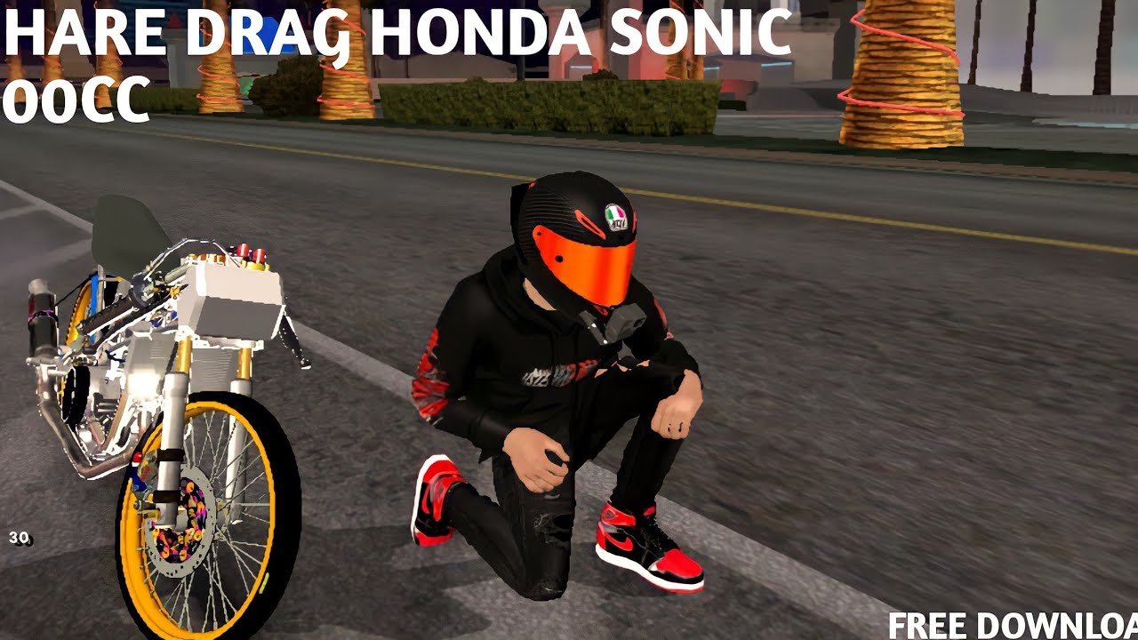 Mod honda sonic drag + sound drag - YouTube