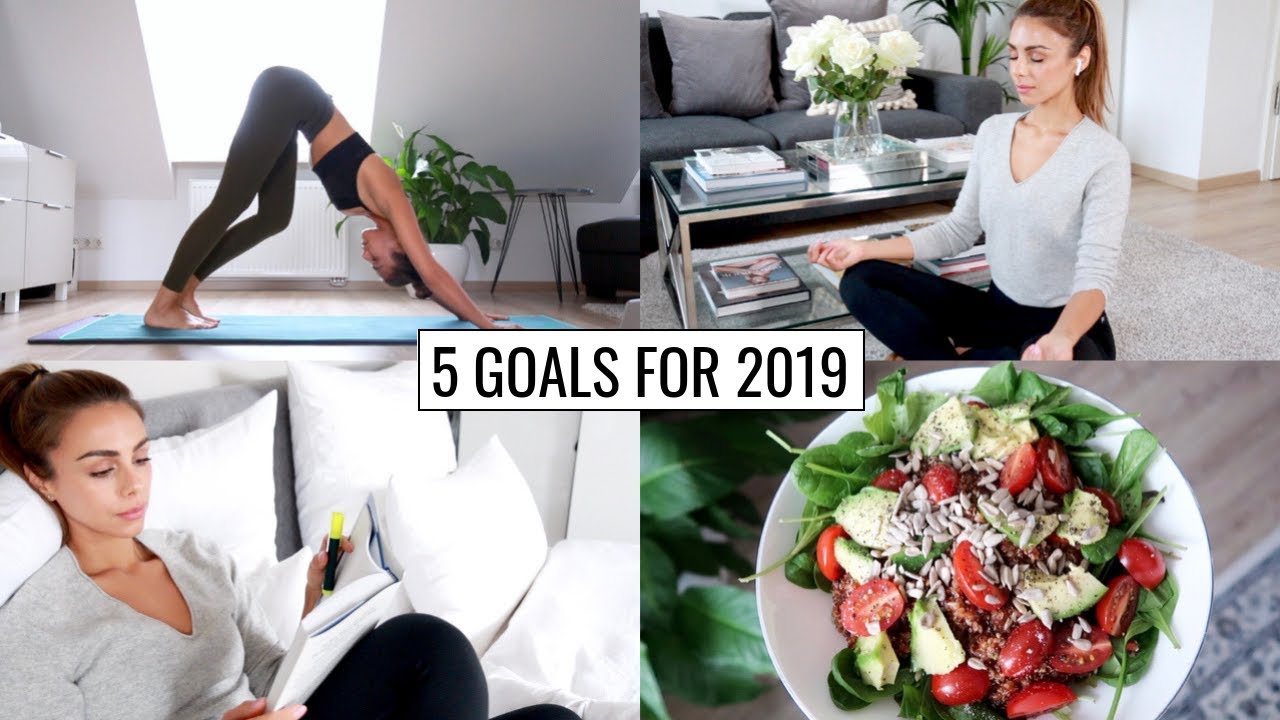 HEALTHY HABITS & GOALS FOR 2019 (Starting Now) | Annie Jaffrey - YouTube