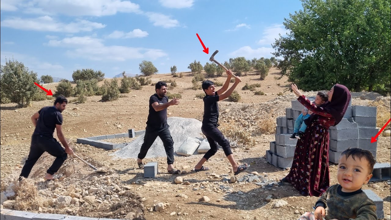 Endless struggle: Mahin and Ali because of displacement - YouTube