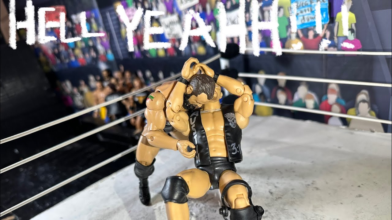 Stone Cold Stunner (wwe stop motion) - YouTube