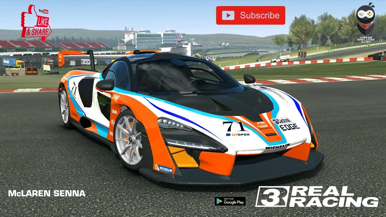 Real Racing 3 (RR3) Android Gameplay Video #39. New Car McLAREN SENNA ...