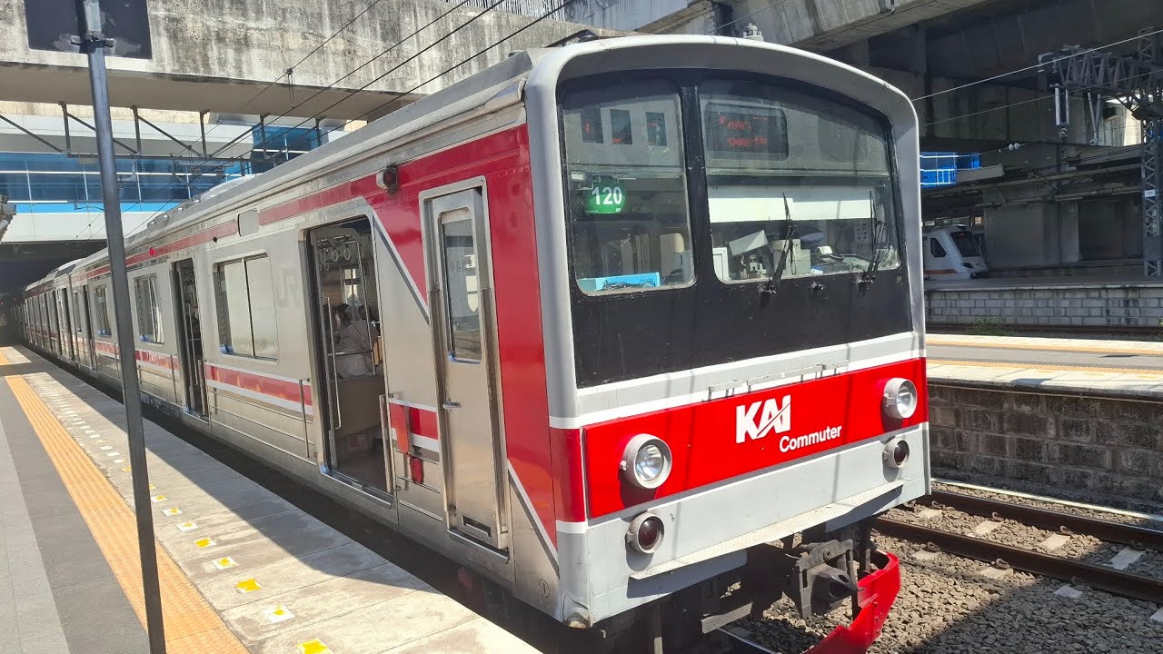 KRL Commuter Line Cikarang Loop Line JR 205 Jatinegara - Manggarai ...