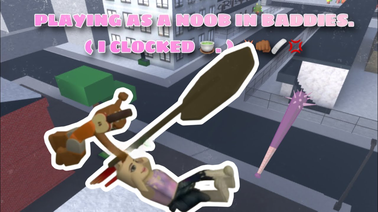 PLAYING AS A NOOB IN BADDIES! ( gets jumped and locks in ) - YouTube