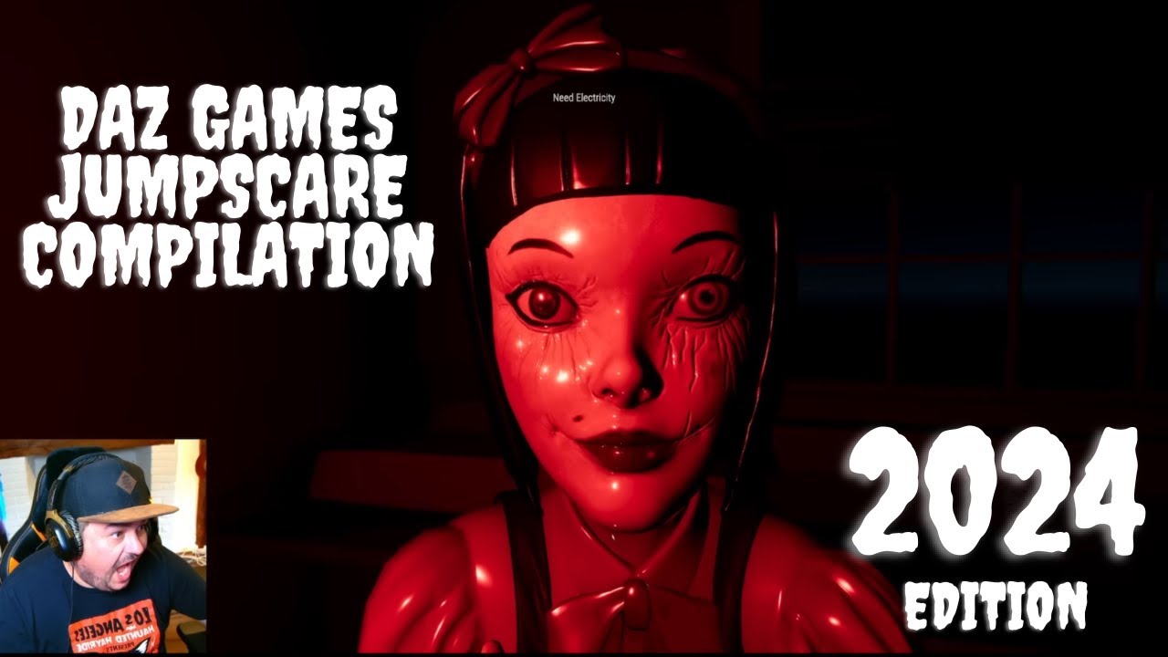 Daz Games Jumpscare Moments 2024 Compilation - YouTube