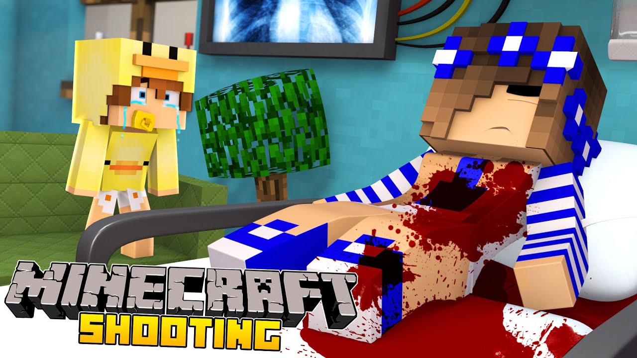 Minecraft-Little Carly-LITTLE CARLY HAS BEEN SHOT!! - YouTube