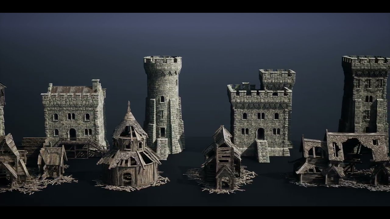 Medieval MEGABUILDER - Ultra Unreal Engine 5 RTX Ray Tracing Lumen ...