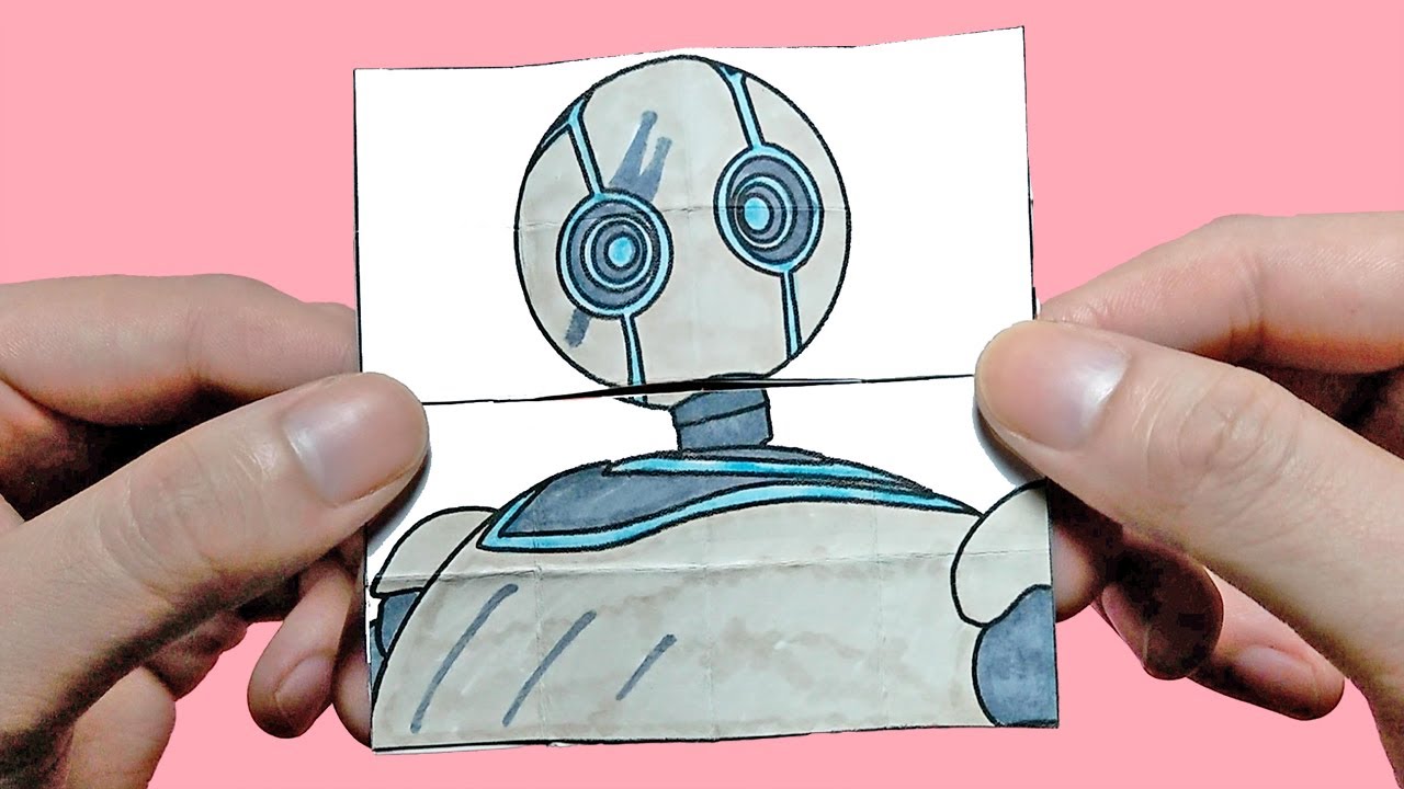 The Wild Robot Roz Brightbill Fink Pinktail Endless Card - YouTube