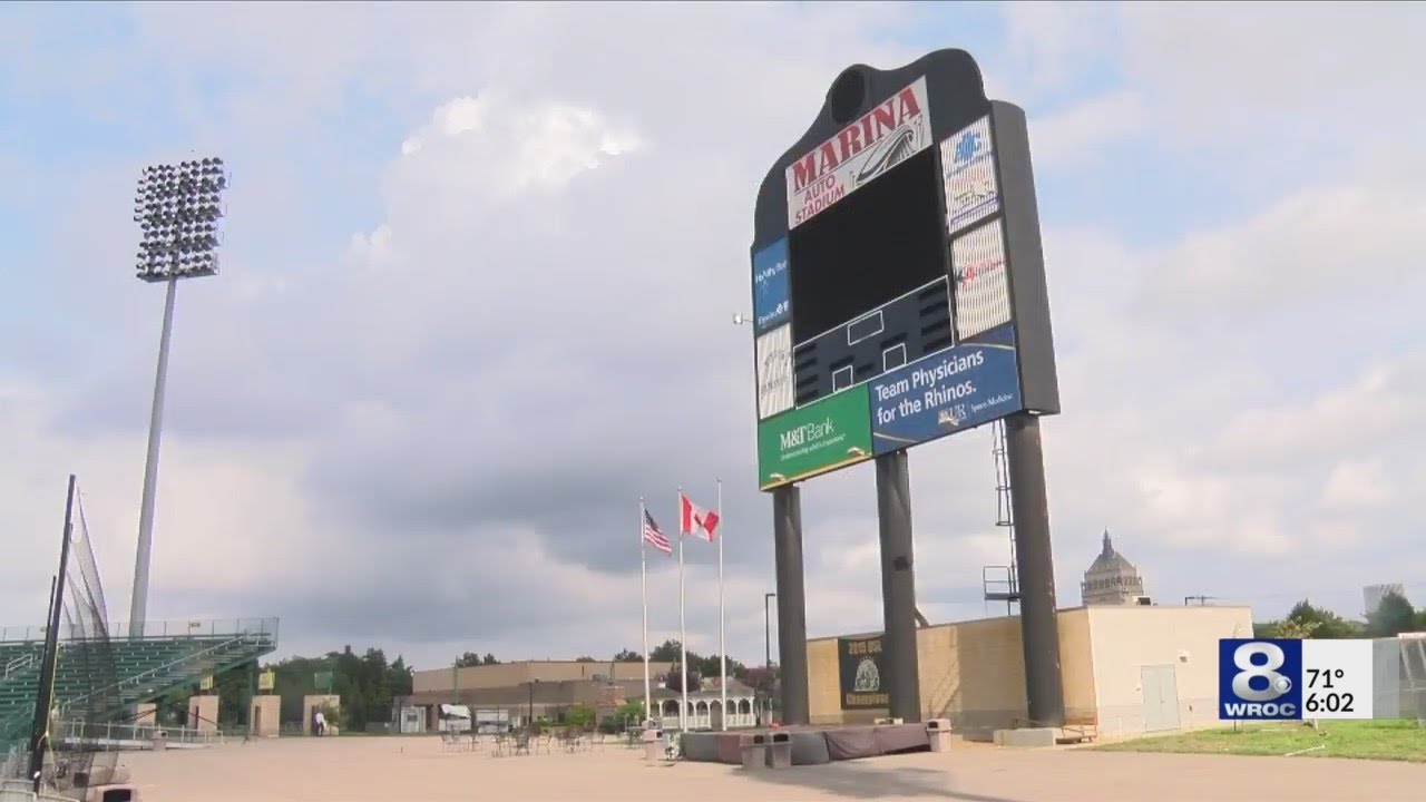Rochester Rhinos moving out of Marina Auto Stadium - YouTube