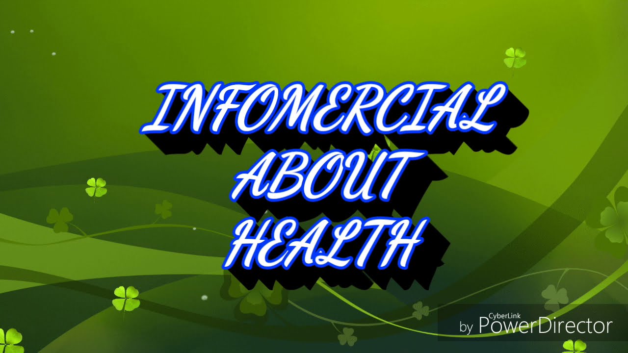 Infomercial About Health - YouTube