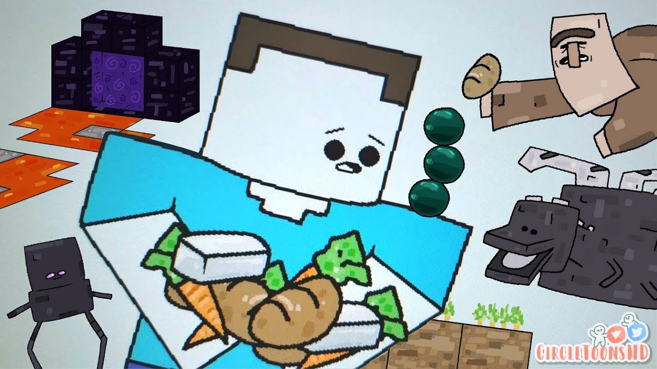 Minecraft animation in nutshell - frosdmotion