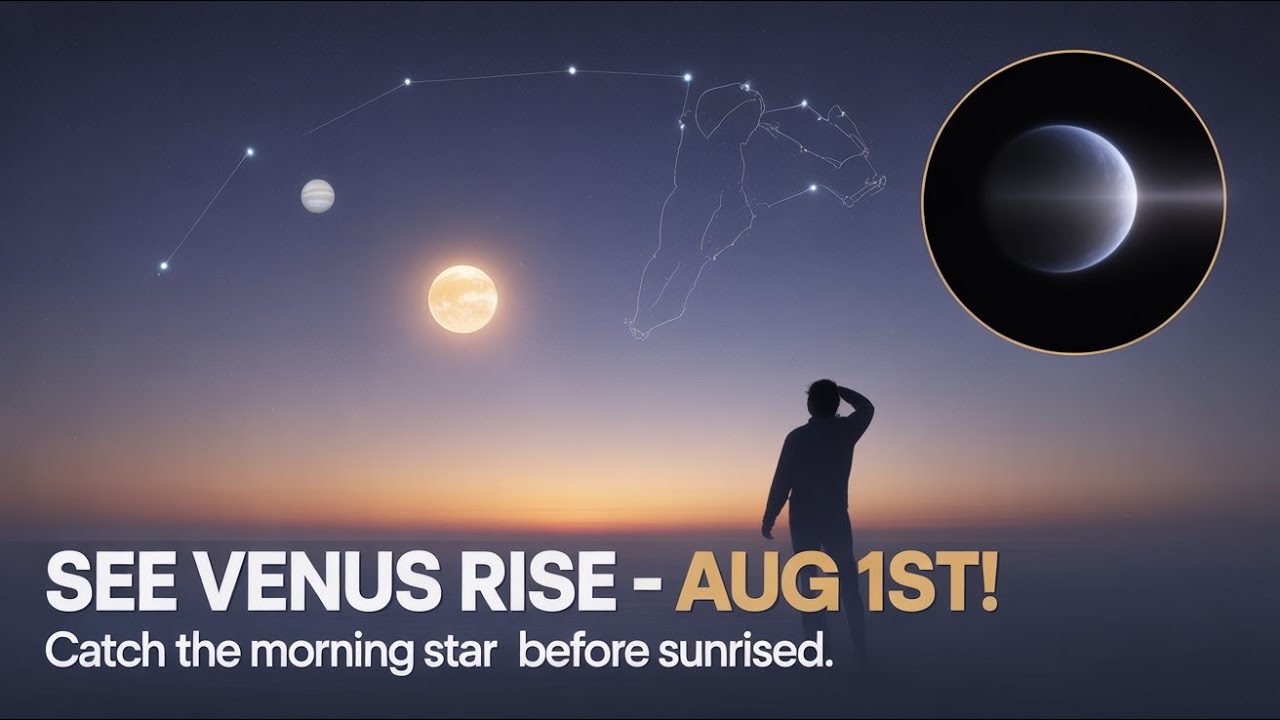 Venus Ascendant: Observing the Morning Star on August 1st - YouTube