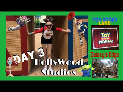 Hollywood Studios! Toy story & Galaxy's edge!| Disney Vlog | Park Day 3 ...