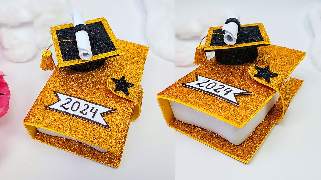 🥰¡Hermoso detalle para graduación! Manualidades para Graduación 😋 ...