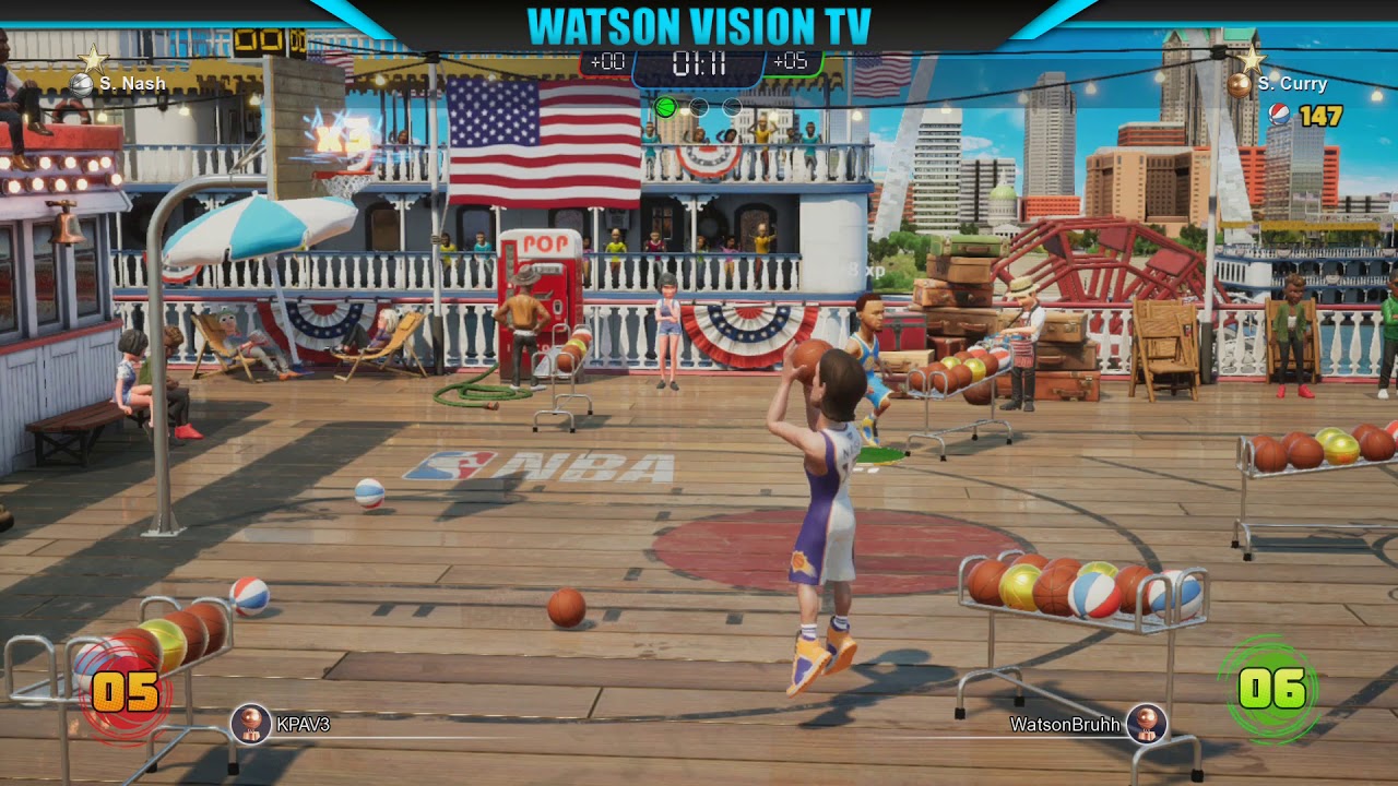 NBA 2k: Playgrounds 2 (3-Point Contest 1) - YouTube