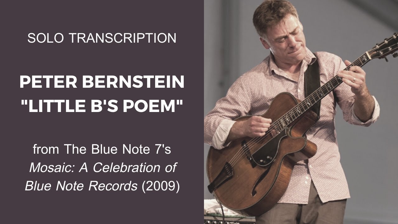 Peter Bernstein: "Little B's Poem" | Transcription - YouTube