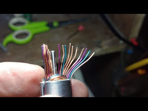 Quad Rewind Pattern | Mini Engine Rewind Tutorial | Super High Speed ...