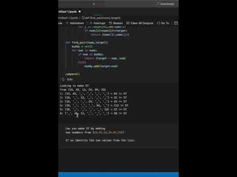 Leetcode Two Sum in Two Ways in One Minute with Python #coding # ...