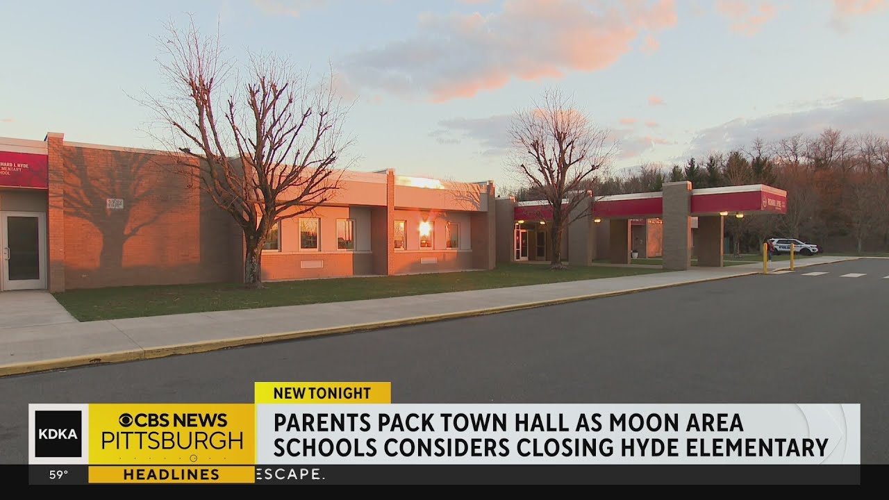Parents pack Moon Area School District town hall - YouTube