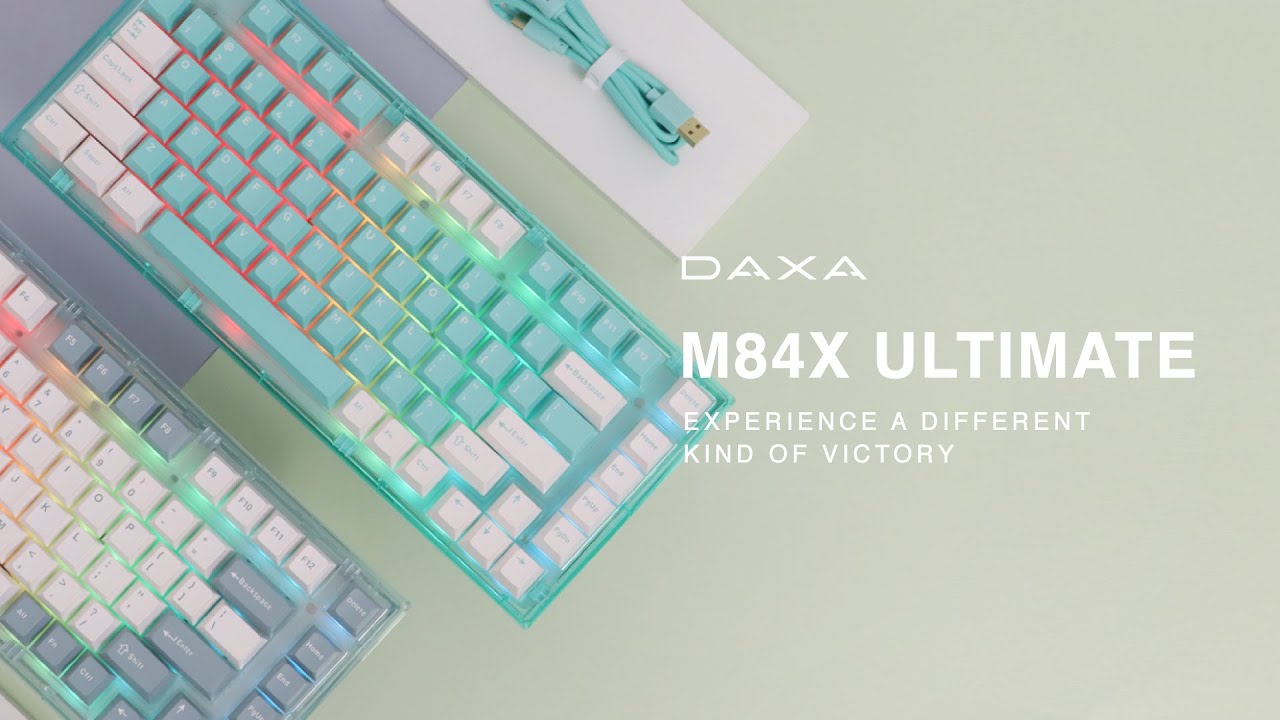 KEYBOARD DAXA M84X ULTIMATE?! - YouTube