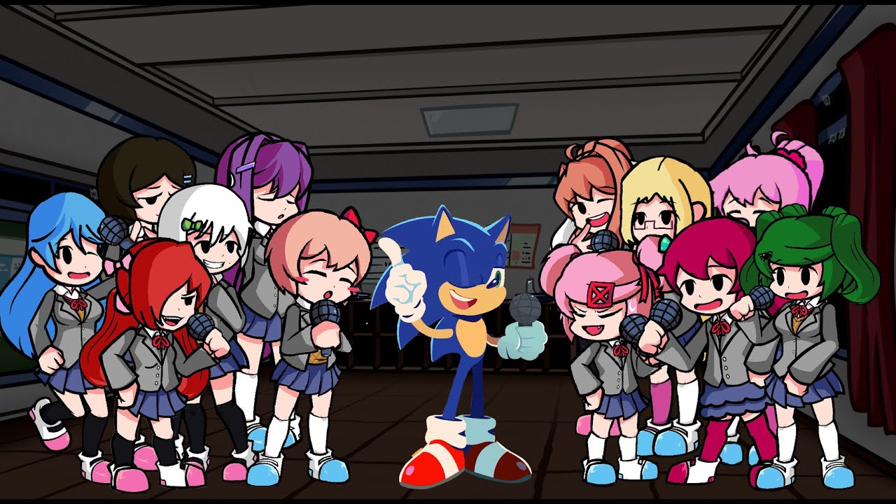 Four Way Fracture but DDEX chracter sings it (Feat. DDLC and ROTW Sonic ...