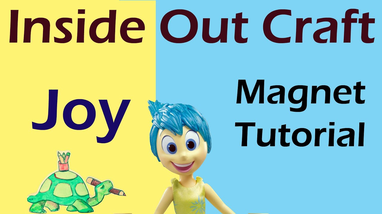 Inside Out Craft - Joy Magnet Tutorial - YouTube