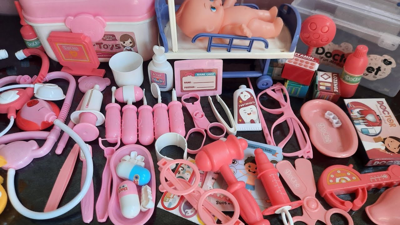 ASMR VIDEO|10:36 minutes satisfying with unboxing Colorful Mini Medical ...