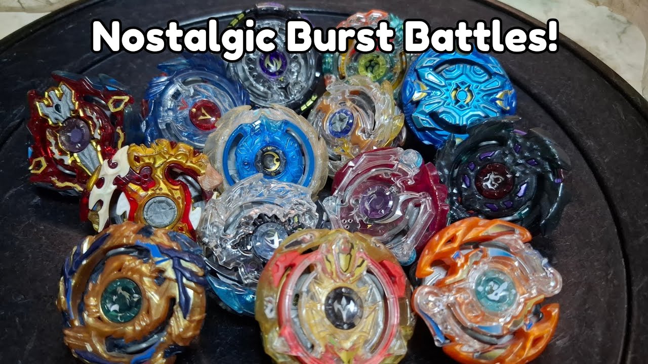 Beyblade Burst God/Evolution Nostalgia Battles! (with @DeeceeMigsss2306 ...