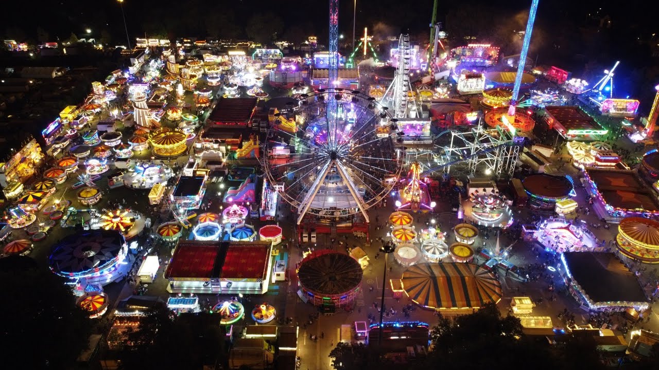 Goose Fair 2022 Drone Flight | Nottingham - YouTube