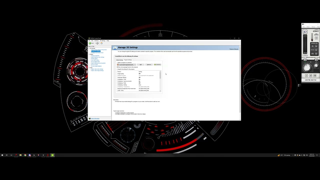 Hướng dẫn settings NVIDIA Control Panel để tối ưu FiveM - YouTube