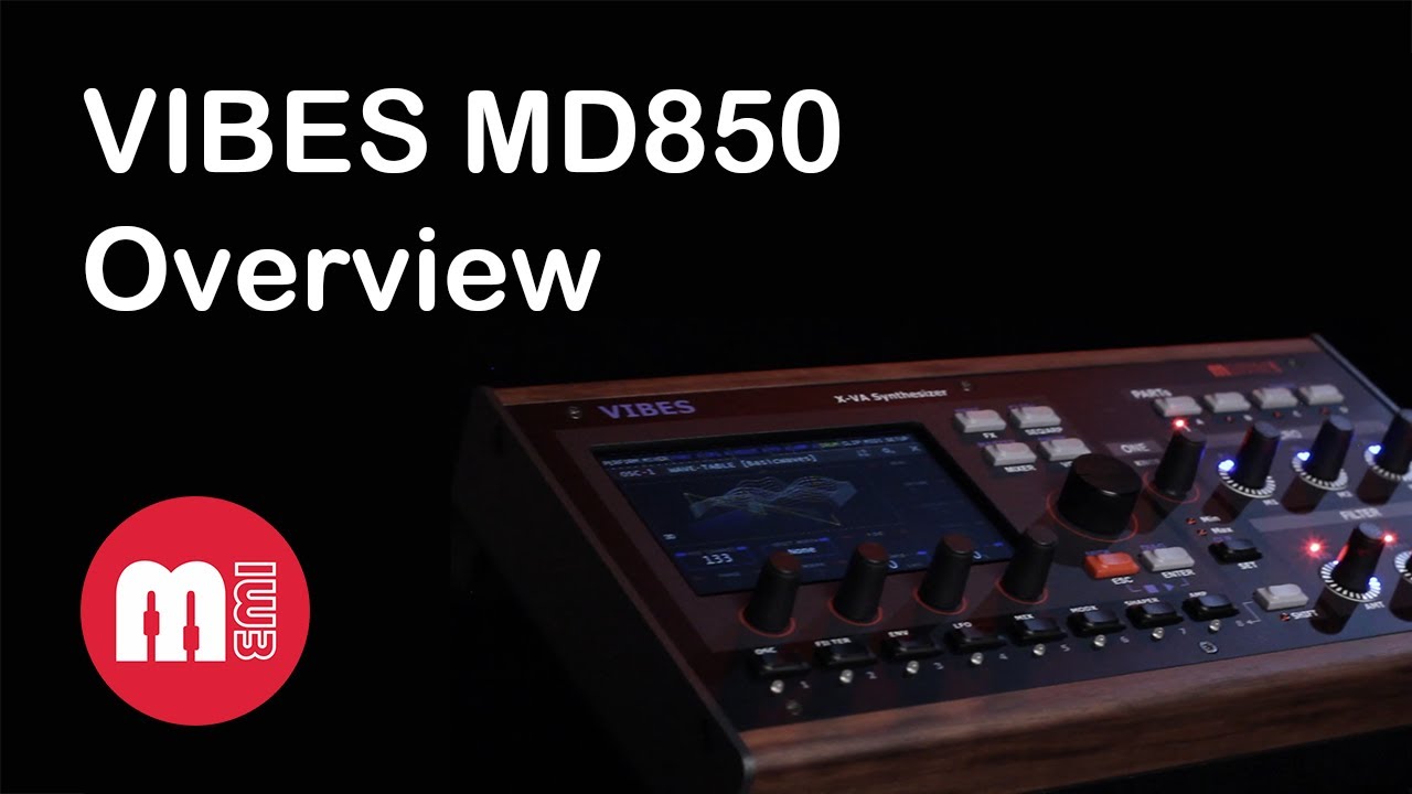Vibes MD850 - Overview - YouTube