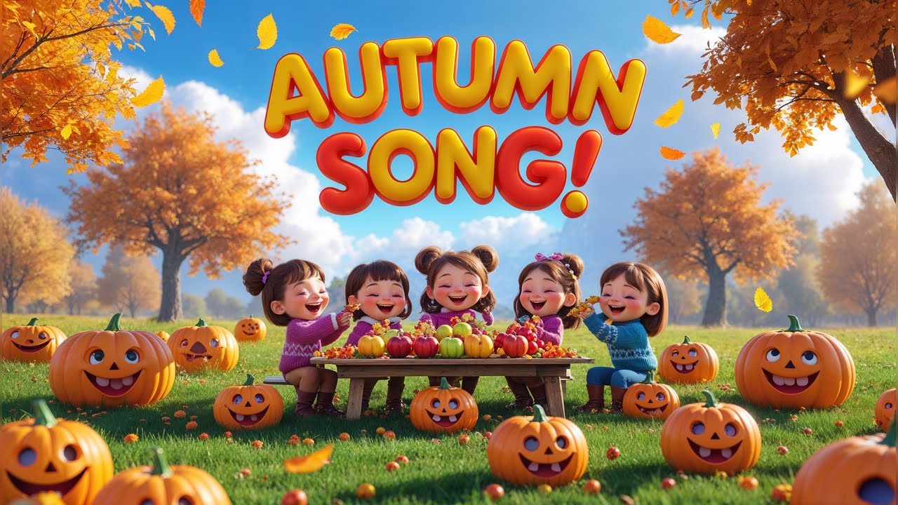 Autumn Song For Kids 2025-Happy Autumn Song! - YouTube
