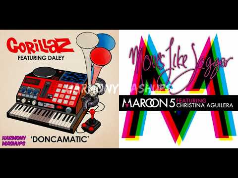 Gorillaz ft. Daley vs. Maroon 5 ft. Christina Aguilera-\