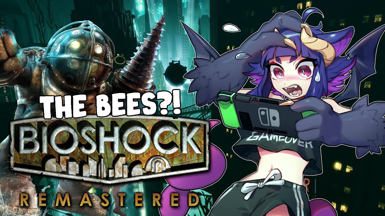 【BIOSHOCK】I never learned how to read! 😖🤙 【EN VTUBER】 - YouTube