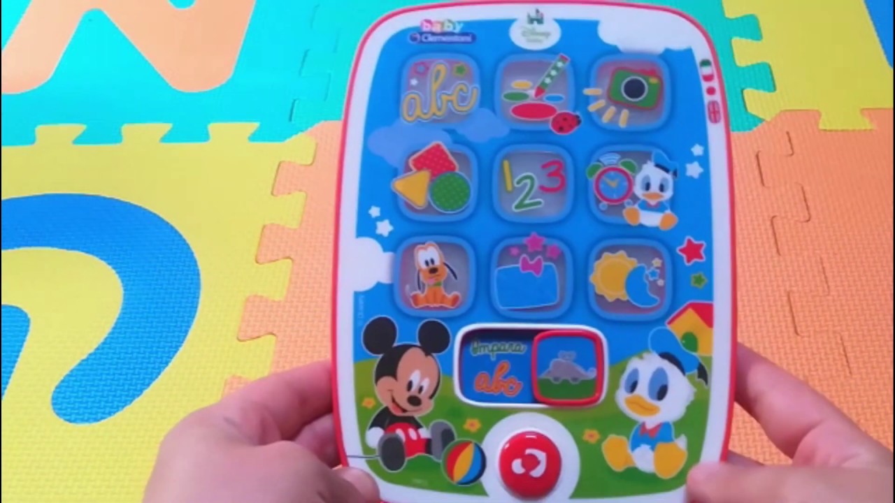 Clementoni - Il Primo Tablet di Baby Mickey - Descrizione giocattolo ...