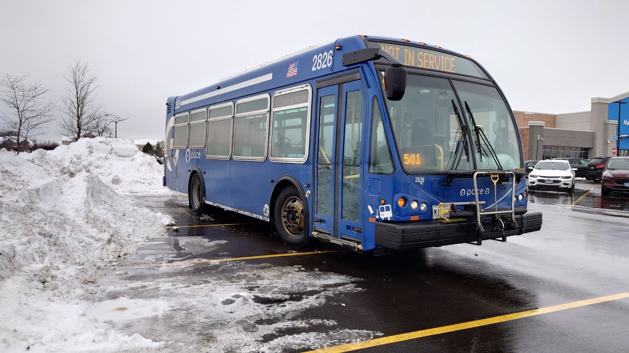 Ride On Pace Bus 2012 ElDorado National EZ Rider II BRT 2826 On Rt 533 ...