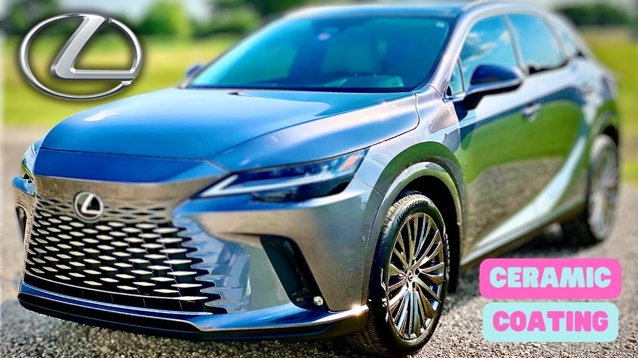 Protect Your Investment: Ceramic Coating the 2023 Lexus RX350 - YouTube