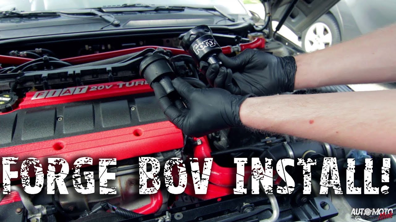 Forge BOV Install - FIAT 20v Turbo Coupe! - YouTube